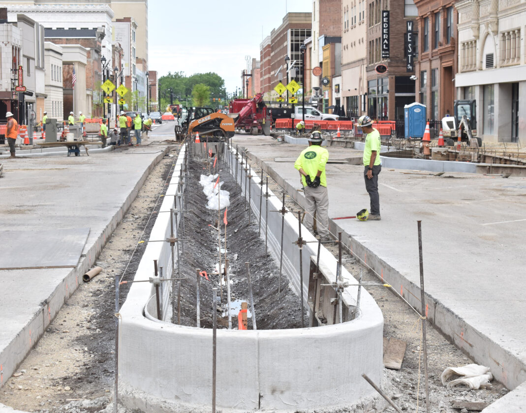 Construction work on Federal Street downtown gains ground | News ...